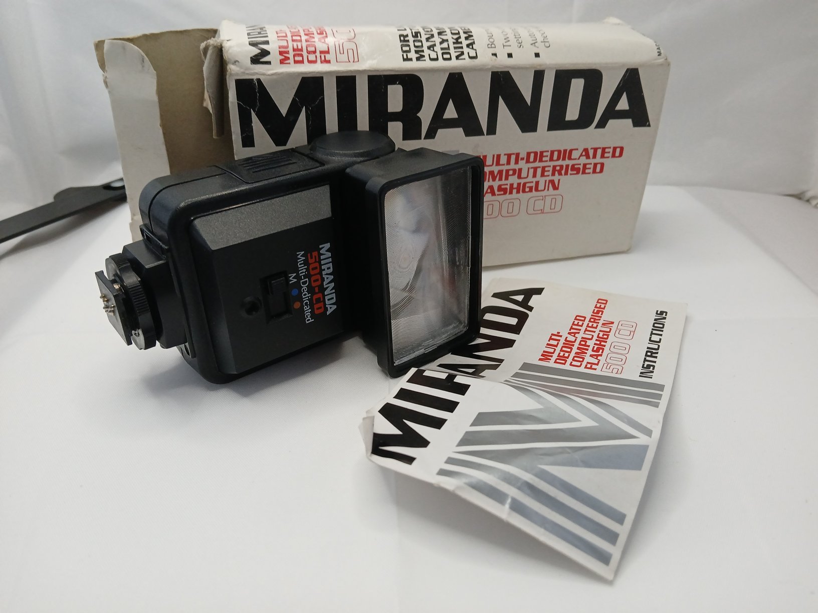 AAPRO Your IT Land computer parts. WORKING MIRANDA MULTI-DEDICATED COMPUTERISED FLASHGUN 500CD ...