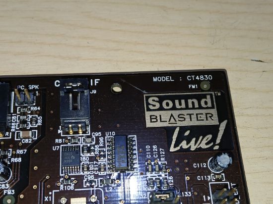 AAPRO Your IT Land computer parts. RETRO SOUND BLASTER LIVE! VALUE ...